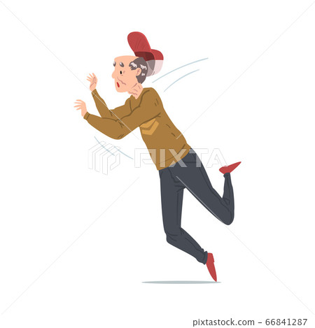 Falling Forward Pose