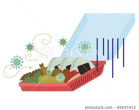 Rotten takeaway lunch - Stock Illustration [66845413] - PIXTA