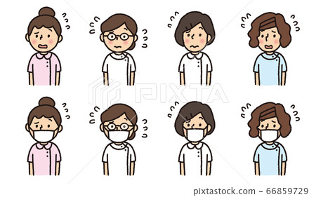 Nurse _ facial expression _ impatient - Stock Illustration [66859729 ...