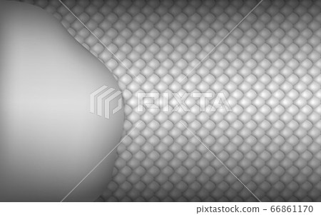 silver fish scale texture background - Stock Illustration [66861170 ...