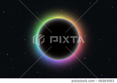 Space glow light background - Stock Illustration [66864063] - PIXTA