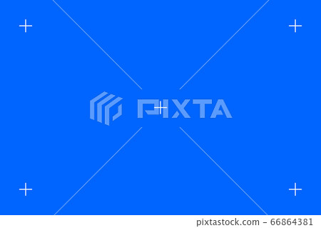 Blue screen chroma key background - Stock Illustration [66864381] - PIXTA