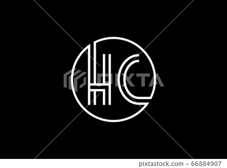 Initial Monogram Letter H C Logo Design Vector...-插圖素材 [66884907] - PIXTA圖庫