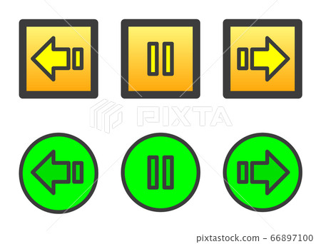 Buttons for operation - Stock Illustration [66897100] - PIXTA