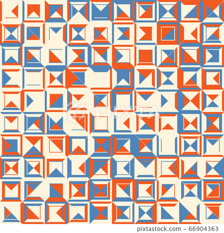 Seamless pattern geometric. Colorful abstract - Stock Illustration ...