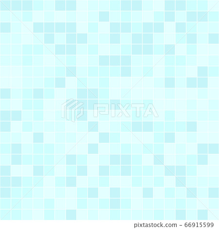 Cyan square pattern. Seamless vector - Stock Illustration [66915599 ...