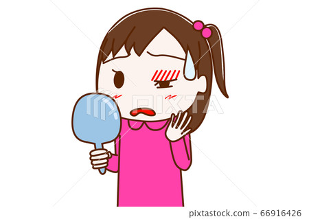 Cartoon Droopy Eyelids And Swollen