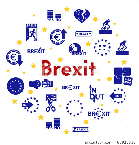 Brexit icon set for web - Stock Illustration [66923535] - PIXTA