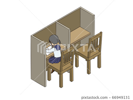 Library cram school - Stock Illustration [66949131] - PIXTA