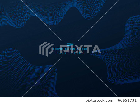 Abstract blue particles pattern dot design of... - Stock Illustration ...