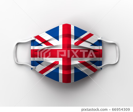 British flag mask - Stock Illustration [66954309] - PIXTA
