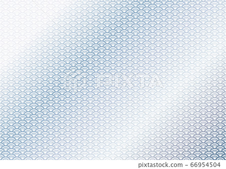 Blue sea wave with blue gradation. Small... - Stock Illustration ...