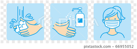 vector, vectors, hand-washing - Stock Illustration [66955052] - PIXTA