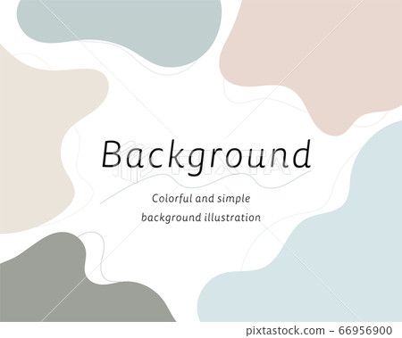 Curved background/material/space with cute... - Stock Illustration ...