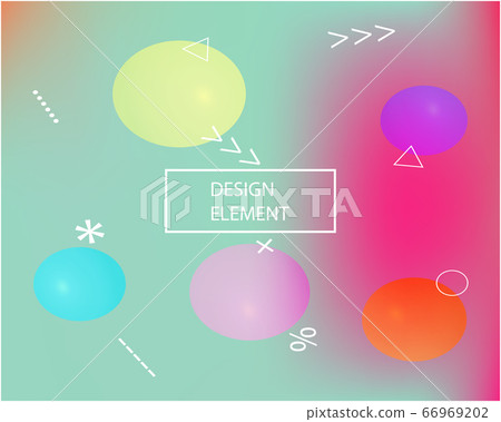 Vibrant dynamic texture template. - Stock Illustration [66969202] - PIXTA