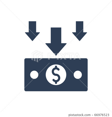 Simple Illustration of Money Transaction Icon - Stock Illustration ...