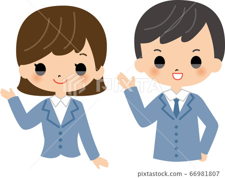 Staff sales staff - Stock Illustration [66981807] - PIXTA