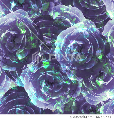 Rose floral seamless graphic pattern design - Stock Illustration ...