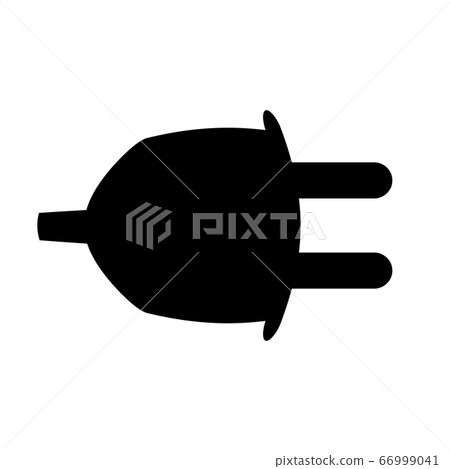 Power cord symbol icon. - Stock Illustration [66999041] - PIXTA