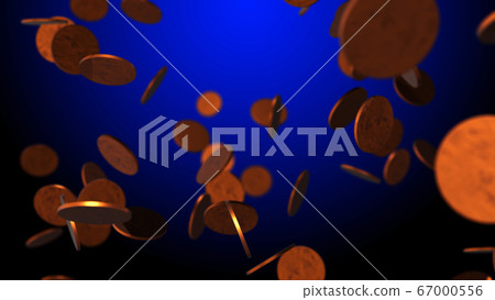 Random moving 3D objects on a highlighted-插圖素材 [67000556] - PIXTA圖庫