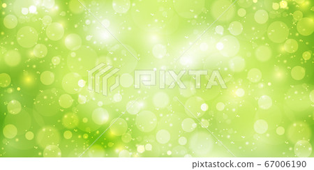 Fresh green light sky background - Stock Illustration [67006190] - PIXTA