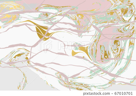 Pink and gold agate ripplle pattern. Light... - Stock Illustration ...