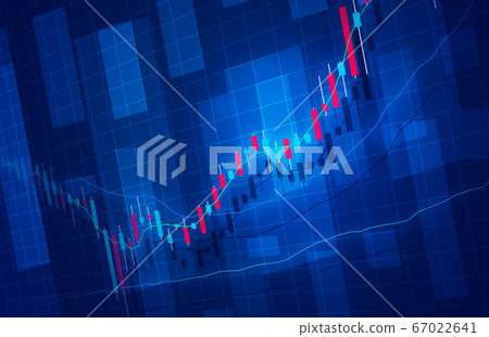 Background image of stock price rise chart... - Stock Illustration ...