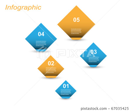 Info-graphic design template. Idea to display... - Stock Illustration ...
