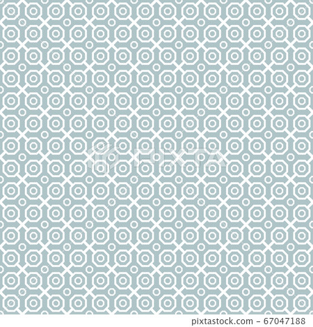 Seamless Abstract Pattern With Octagons - Stock Illustration [67047188 ...