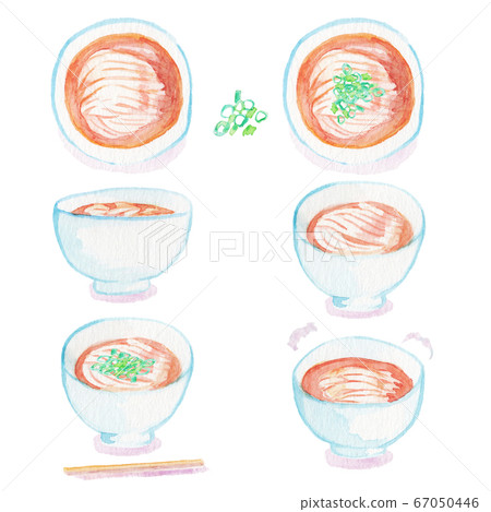 Udon noodles udon - Stock Illustration [67050446] - PIXTA