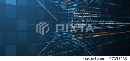 Software development abstract technology code and - Stock Illustration ...