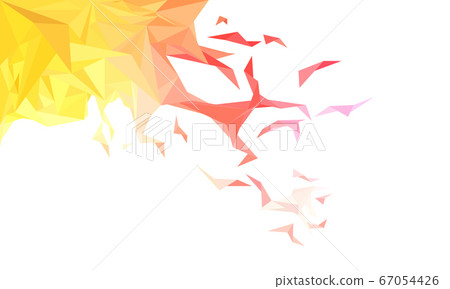 Abstract fly polygonal background. Abstract... - Stock Illustration ...