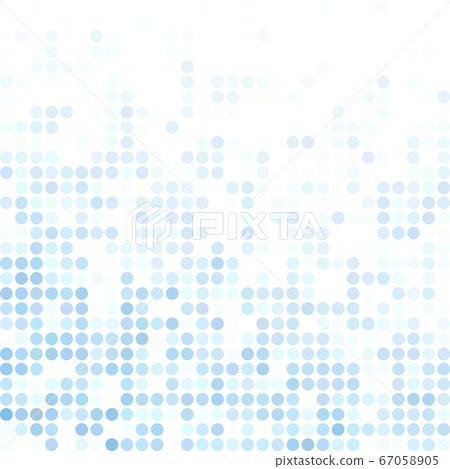 Blue Random Dots Background, Creative Design - Stock Illustration ...