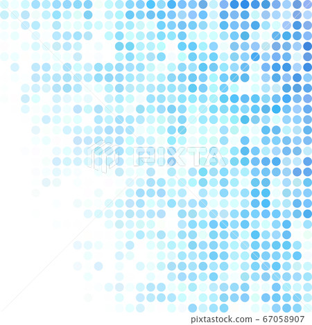 Blue Random Dots Background, Creative Design - Stock Illustration ...
