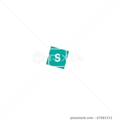 Letter S logotype in green color design concept - Stock Illustration ...