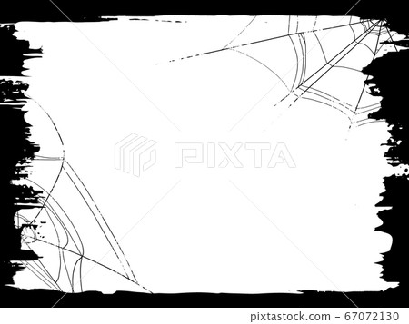 Cobweb frame - Stock Illustration [67072130] - PIXTA
