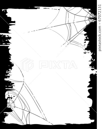 Cobweb frame - Stock Illustration [67072131] - PIXTA