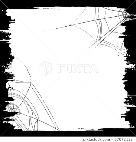Cobweb frame - Stock Illustration [67072132] - PIXTA