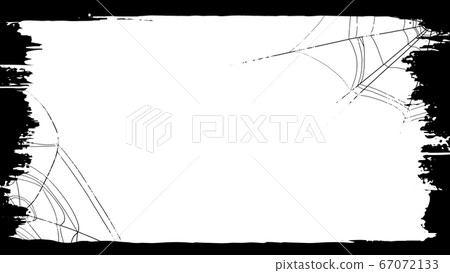 Cobweb frame - Stock Illustration [67072133] - PIXTA