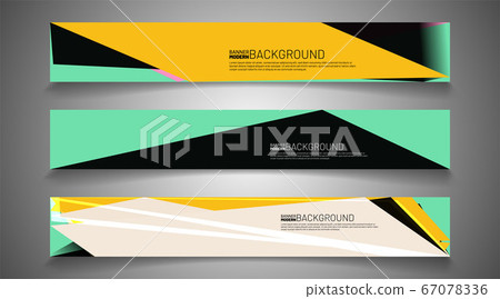 Vector material design banner background. Abstract - Stock Illustration ...