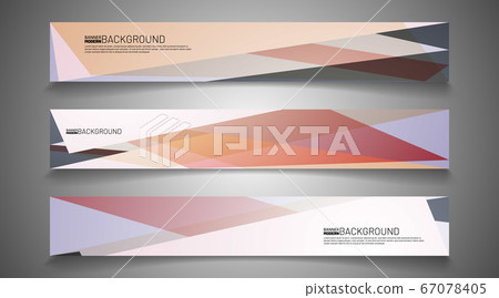 Vector material design banner background. Abstract - Stock Illustration ...
