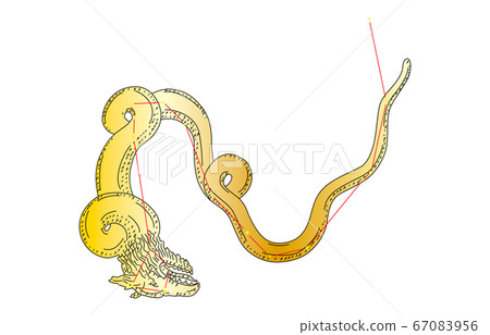 88 constellation with shadow - Stock Illustration [67083956] - PIXTA