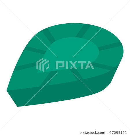 Emerald gem icon, isometric style - Stock Illustration [67095131] - PIXTA