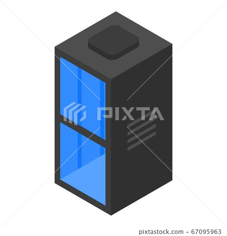 Bell elevator icon, isometric style - Stock Illustration [67095963] - PIXTA
