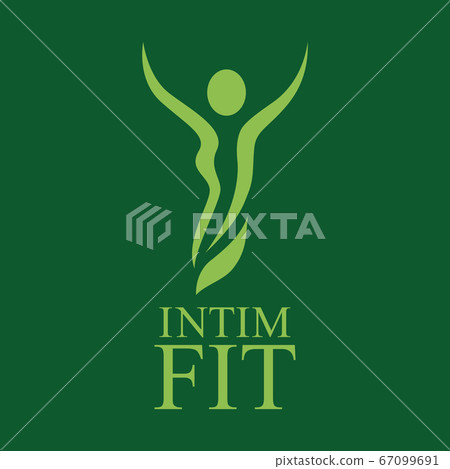 Vector logo for intimate fitness and sports - Stock Illustration ...