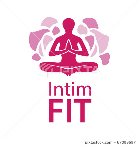 Vector logo for intimate fitness and sports - Stock Illustration ...