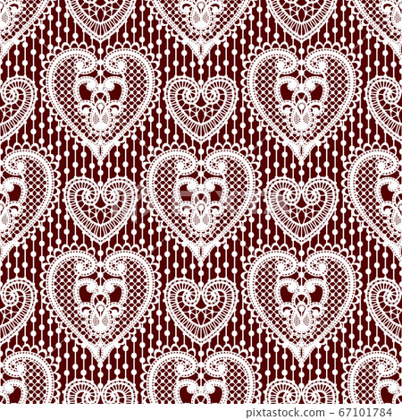 Vector Lace SEamless Pattern. - Stock Illustration [67101784] - PIXTA