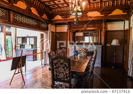 Atami Kiunkaku Western-style Sunroom Yukei Kongo - Stock Photo ...