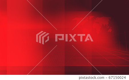 Graphical studio news red theme background with - Stock Illustration ...