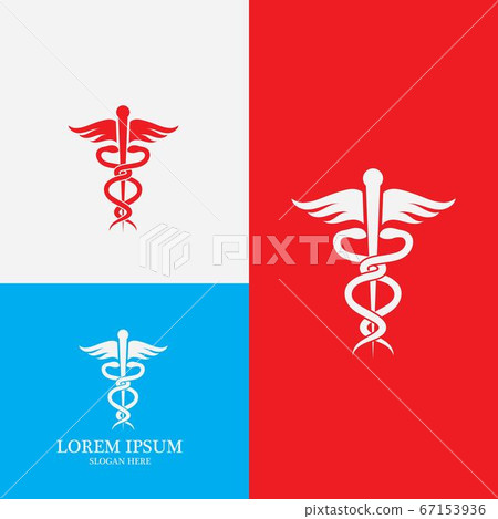 medical snake icon vector illustration - Stock Illustration [67153936 ...